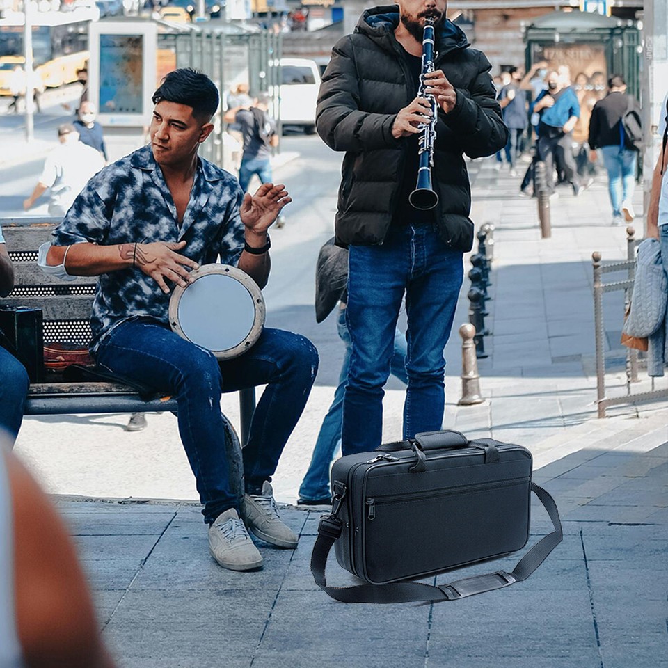 Clarinet Gig Bag with Shoulder Strap Clarinet Storage Carrying Case ...