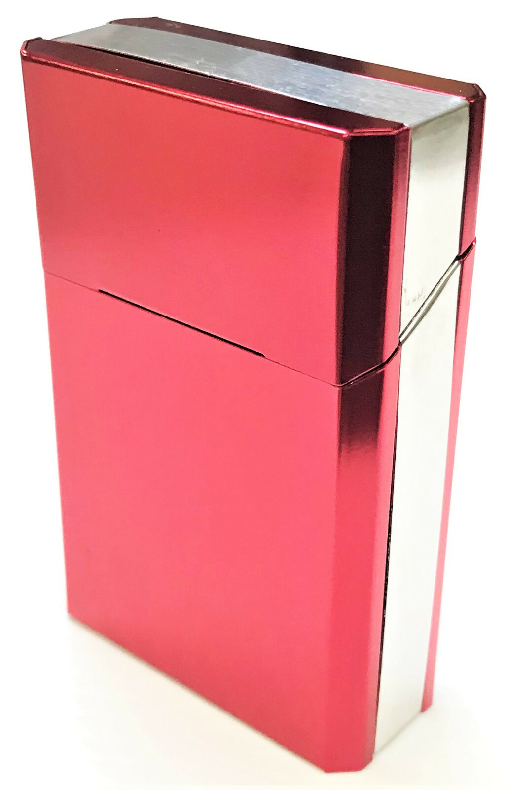 Eclipse 2-Tone Metallic Durable Crushproof Aluminum Cigarette Case, 2ct ...