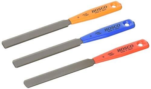 HOSCO Luthiers Tools Nut Groove File Set of 3 for Bass Guitars TL-NF3B ...