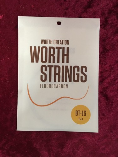 Worth BT-LG Brown Fluorocarbon String Set (for Low-G Tenor Ukulele ...