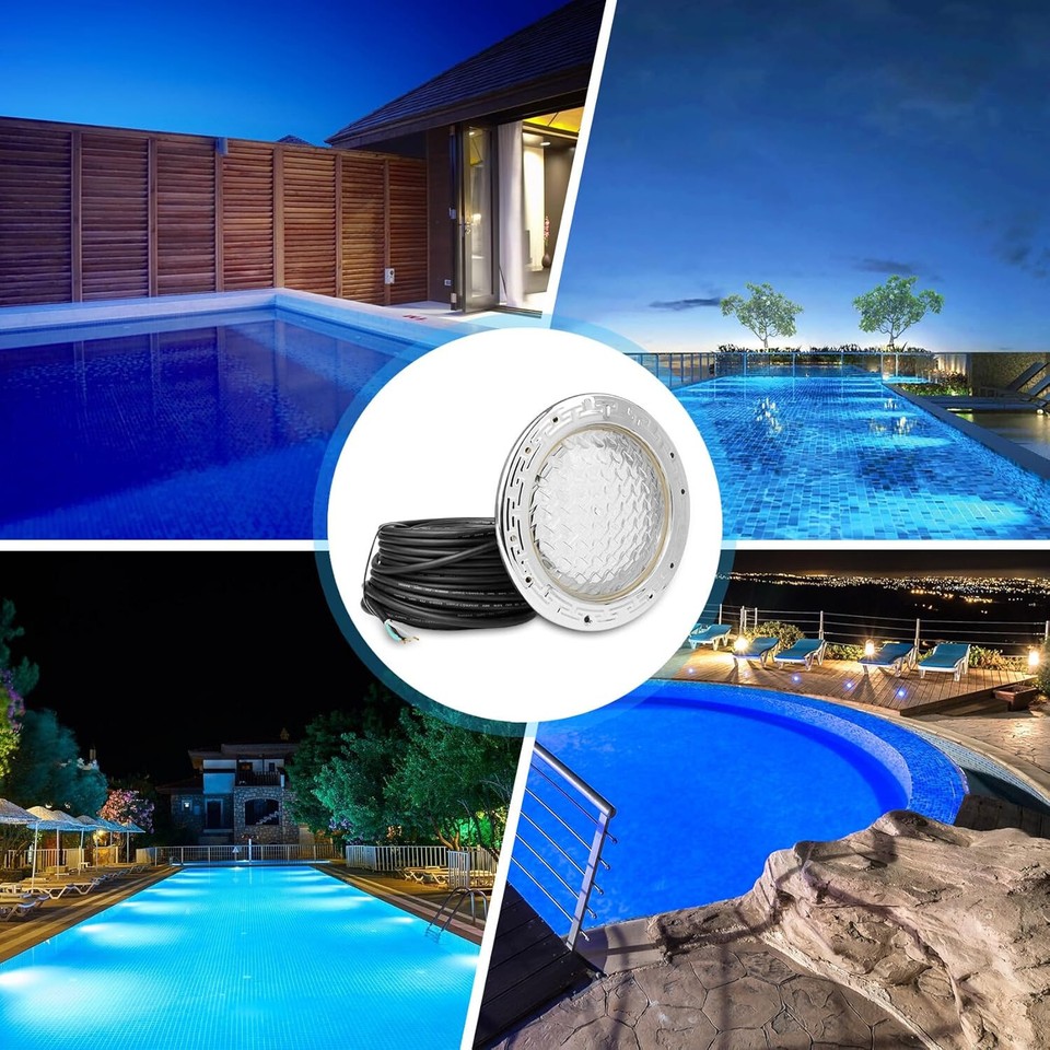 Pomeade 10” RGB LED Pool Light, with Remote, 12V 35W, SH101100 | eBay