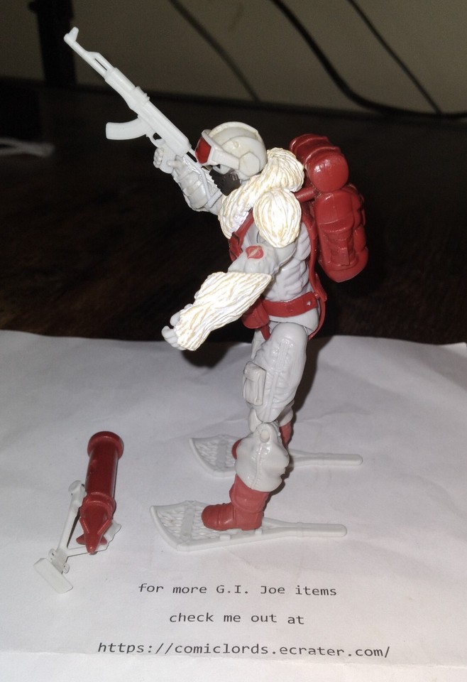 Snow Serpent Officer V2 100% Complete Pursuit of Cobra GI JOE GIJOE G.I ...
