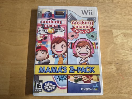 Cooking Mama's Cook Off & Work Kitchen 2-Pack (Nintendo Wii, 2012 ...