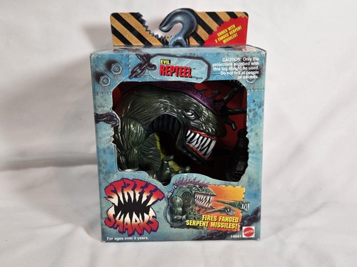 Vintage Mattel Street Sharks Evil Repteel Action Figure MIB 1994 NEW | eBay