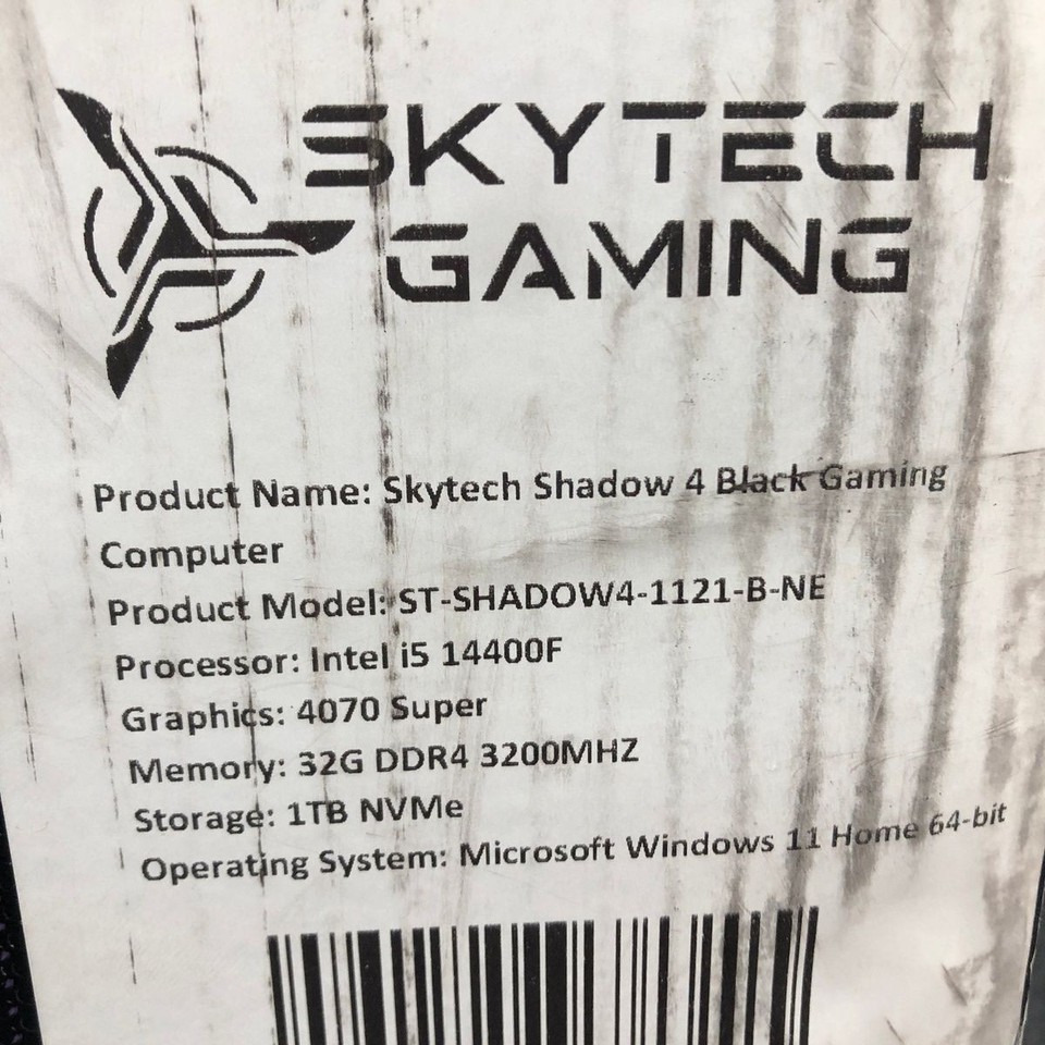 SKYTECH Shadow 4 Gaming PC i5-14400F 32GB 1TB SSD Windows 11 Home* | eBay