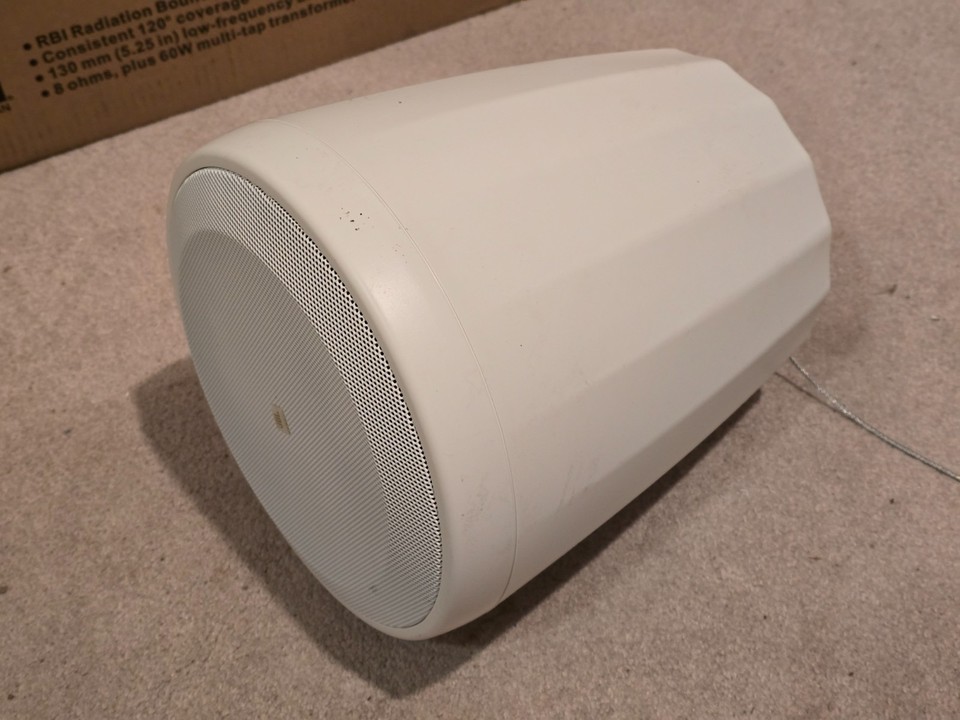 JBL Control 65P/T-WH Pendant Speakers – NEW – White – Pair 50036903868 ...