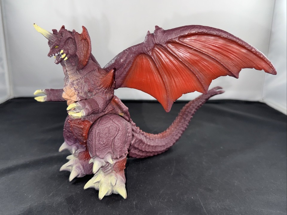 1998 BANDAI 6” DESTOROYAH Vinyl Action Figure Kaiju GODZILLA Destroyah ...