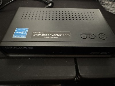 DIGITAL STREAM Dolby DTV Digital to Analog TV Converter Box DTX9950 No ...