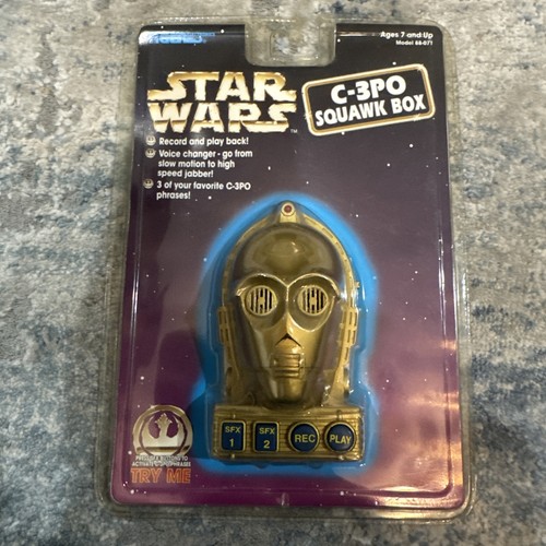 Tiger Electronics Star Wars C3PO Squawk Box NEW SEALED | eBay