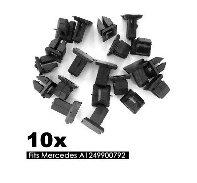10x Boot Trim Strip Cover Clips Fit Mercedes Benz SLK CLK CL Class ...
