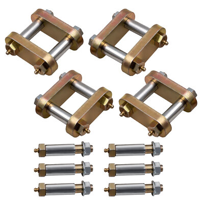 Greasable Shackle Spring Bolt Link Kit for Heavy Duty Tandem Axle Truck ...