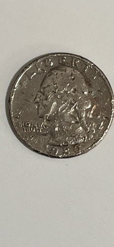 Rare 1980 Quarter error missing lettering and more!!! One of a kind ...