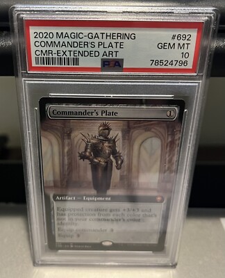 2020 MTG Commander’s Plate Extended Art #692 PSA 10 Pop 1 | eBay