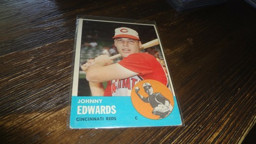 1963 TOPPS # 178 JOHNNY EDWARDS BASEBALL CARD | eBay