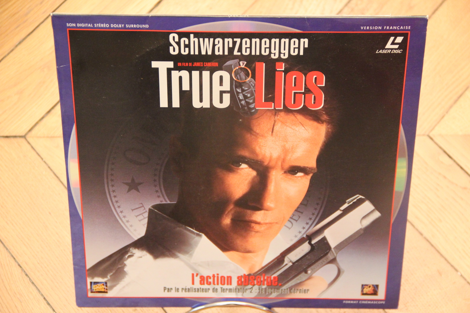 True Lies 1994 Laserdisc LD PAL Action Schwarzenegger | eBay