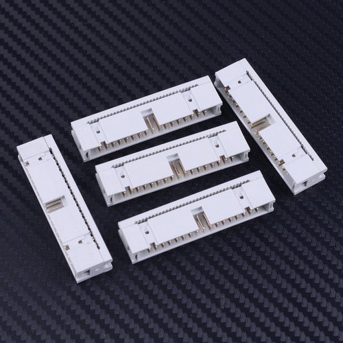 5Pcs 2.54mm 2x17 Pin 34 Pin Male Header IDC Ribbon Cable Transition ...