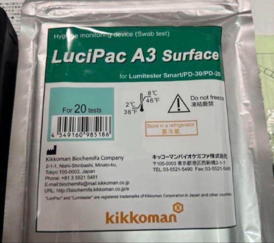 Kikkoman Lumitester Smart ATP Swab Test System New (Display Model) | eBay
