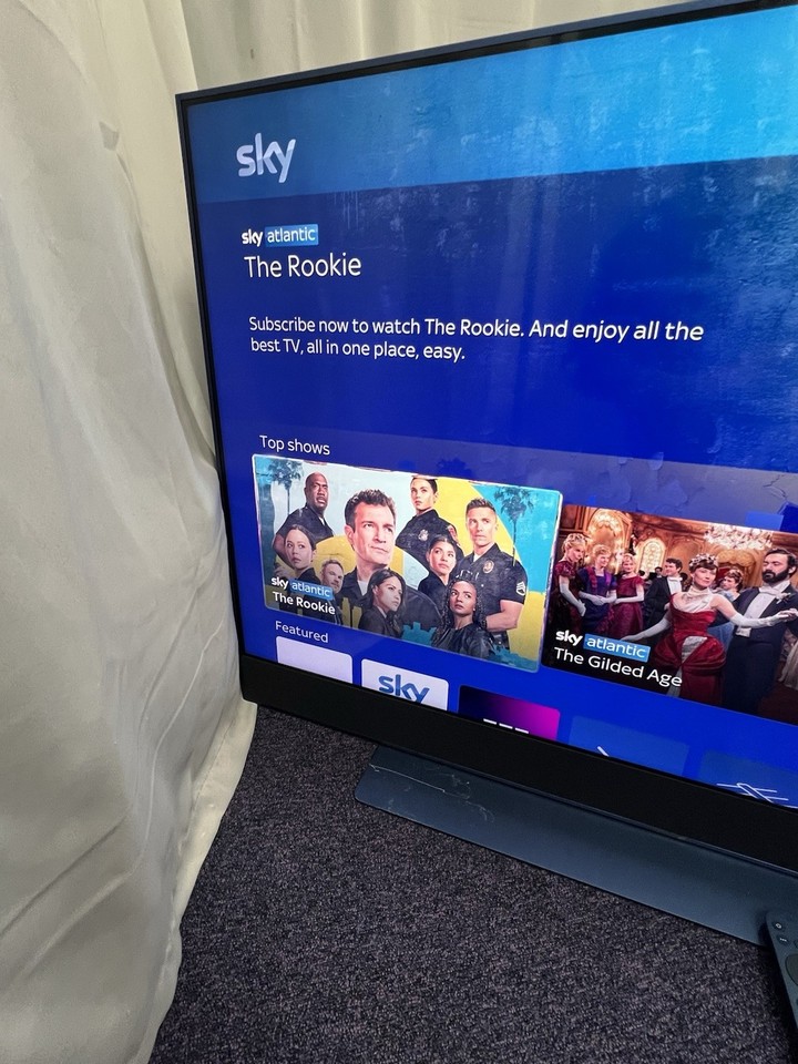 Sky Glass 55 Inch TV Blue with Dolby Vision Very Good Sound See Video ...
