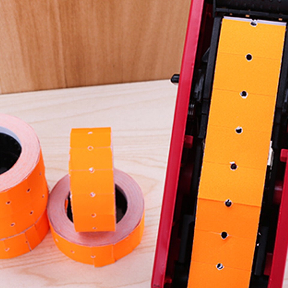 US 10Rolls/5000Tag Design Label for Motex MX-5500 L5500 Mx989 Price Gun ...