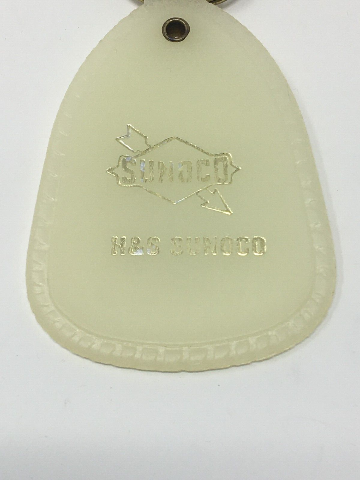 Vintage H & S Sunoco Plastic Keychain Warrensville Heights Ohio, Key ...