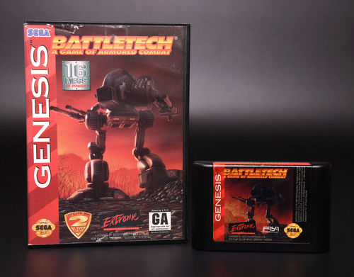 BattleTech: A Game of Armored Sega Genesis Authentic No Manual Cleaned ...