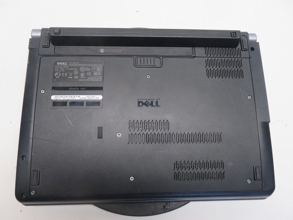 Dell Studio 1537 Laptop Intel Core 2 Duo T6400 4GB Ram No HDD or ...