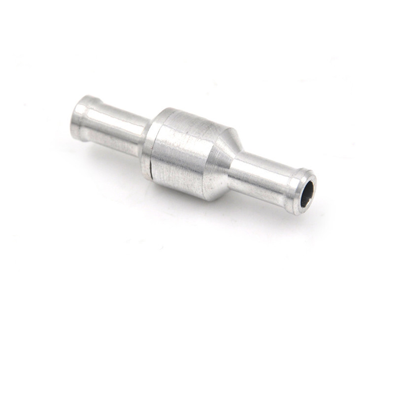 5/16'' 8mm Aluminum Alloy Inline One Way Check Valve Fuel Diesel Pump ...