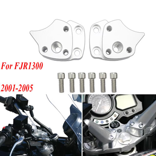 Motorcycle Handlebar Riser Spacer For Yamaha FJR1300 Handle Riser Mount ...
