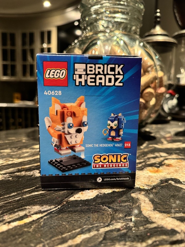 Lego 40628 Miles “Tails” Prower Brickheadz Brand New Sealed!! | eBay