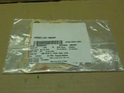 2 X Caterpillar 7N-6494: GASKET 7N6494 | eBay Australia
