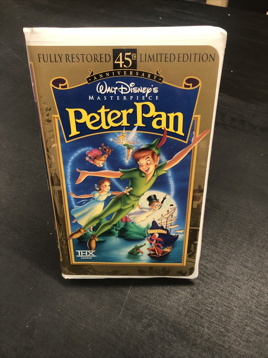 Peter Pan Vhs 1998