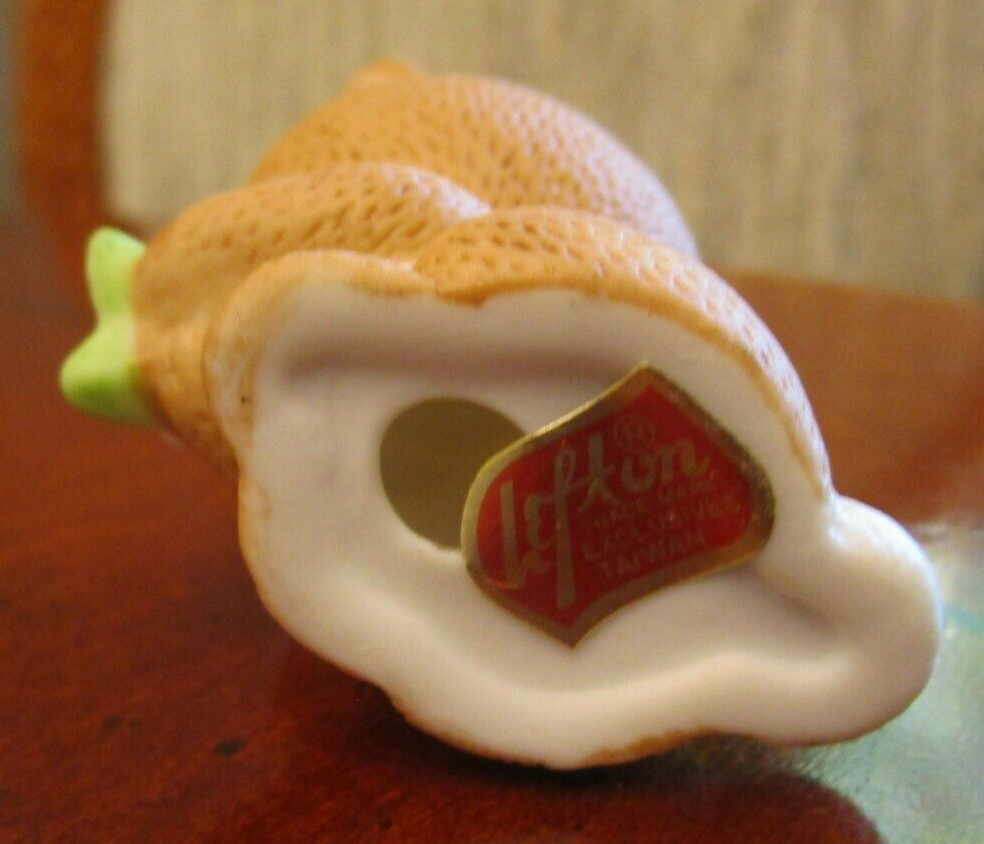 VTG LEFTON CHINA RABBIT FIGURINE WITH FLOWERS FOIL LABELS CERAMIC | eBay