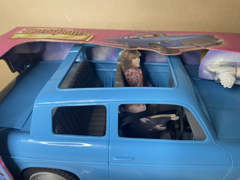 Vintage Harry Potter Weasley’s Flying Car Original Ford Anglia Mattel ...