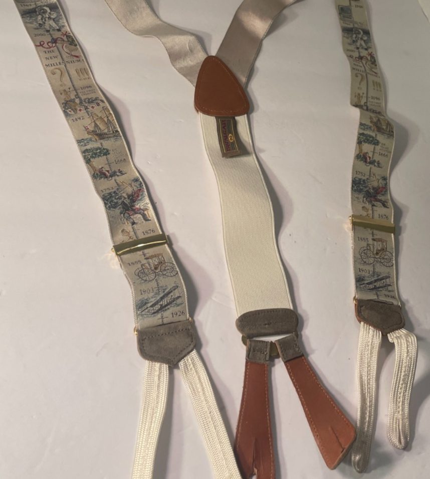 Trafalgar England Limited Edition Millennium Suspenders Braces | eBay