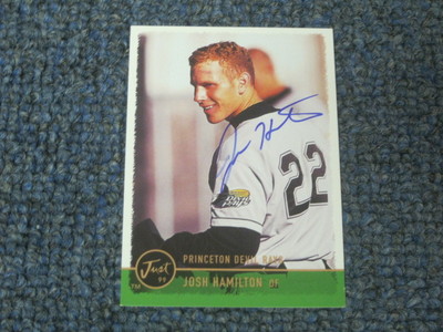 Josh Hamilton Autographed Trading Baseball Card 6 | eBay