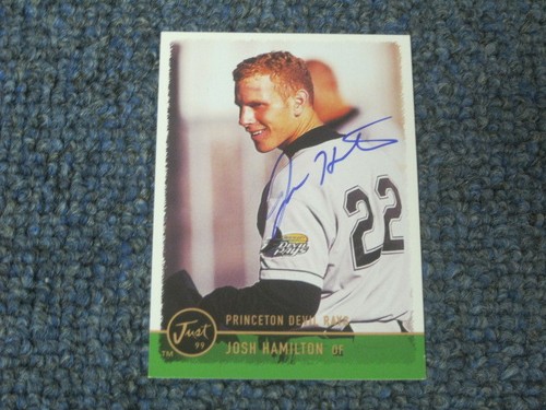 Josh Hamilton Autographed Trading Baseball Card 6 | eBay