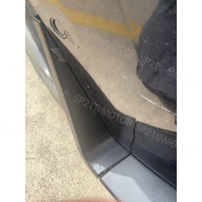 Matte Black Front Bumper Lip Spoiler For Grand Cherokee SRT Trackhawk ...