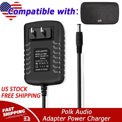 15V AC Adapter Charger For Polk Audio SR1 Wireless Surround Speaker ...