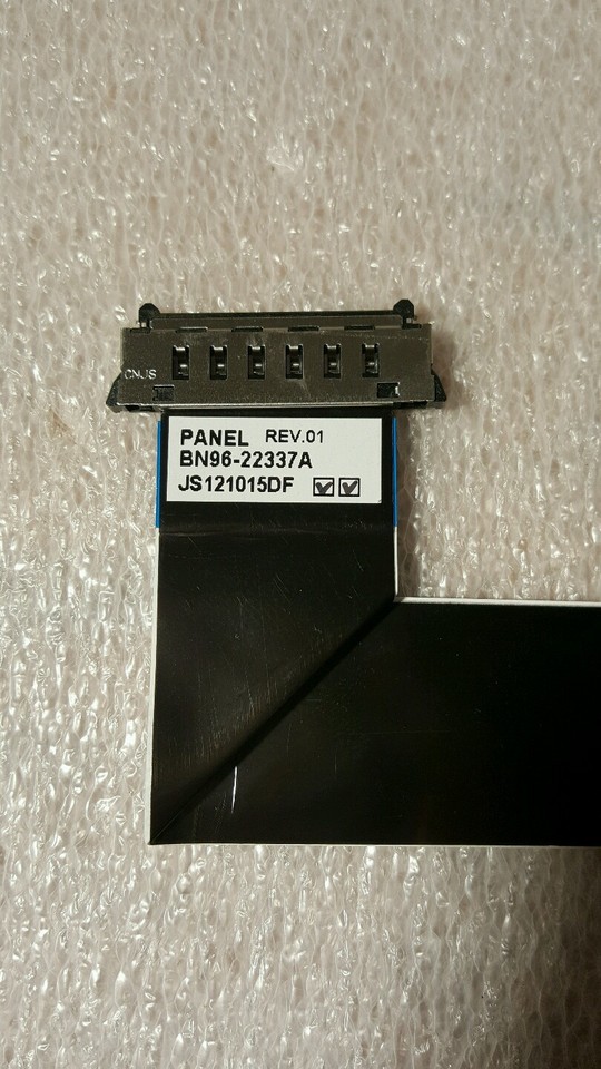 SAMSUNG UN40EH6000FXZA VER TS02 LVDS & Flex ribbon cable BN96-22337A ...