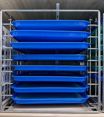 Dental Instrument Tray Rack Holds 8 Trays Size B [TRAY NOT INCLUDED] | eBay