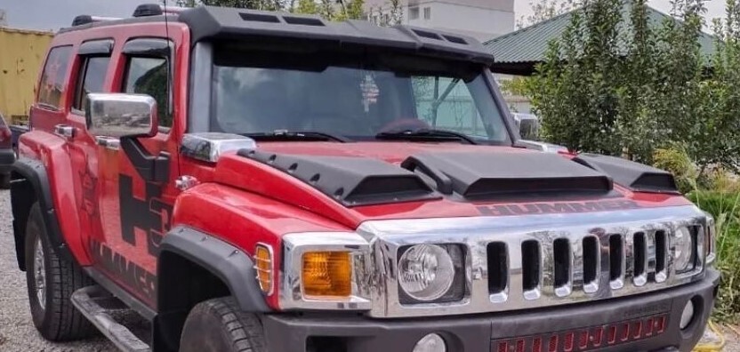 Fiberglass FRP Side Hood Scoops for Hummer H3, H3t | eBay