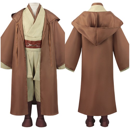 Kids Star Wars Obi-Wan Kenobi Jedi Knight Master Cloak Halloween ...