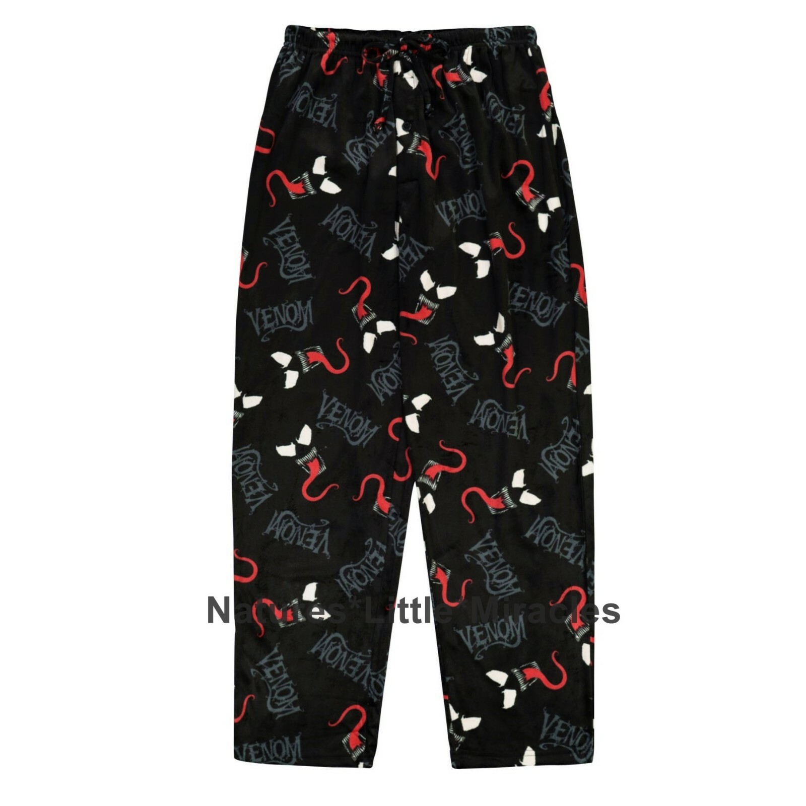 VENOM MARVEL Spiderman Mens Pajama Pants Sleep Lounge Size S - Medium ...