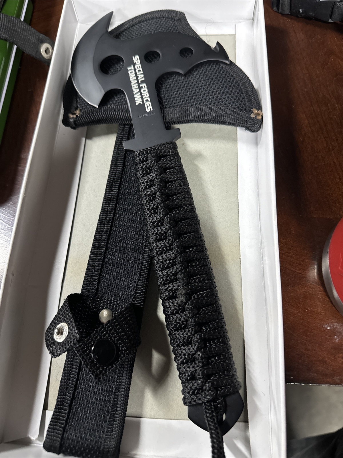 Special Forces Tactical Tomahawk With Sheath Axe Hatchet | Stephen Franks