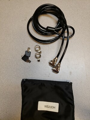 NS20DH Noble Security 2 Leg Notebook Laptop Security Cable Lock NEW | eBay