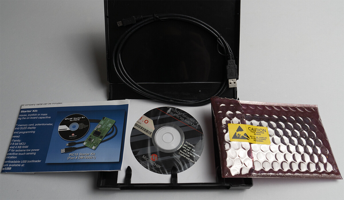 MICROCHIP MPLAB STARTER KIT FOR PIC18F MCU On-Board Debugger ...