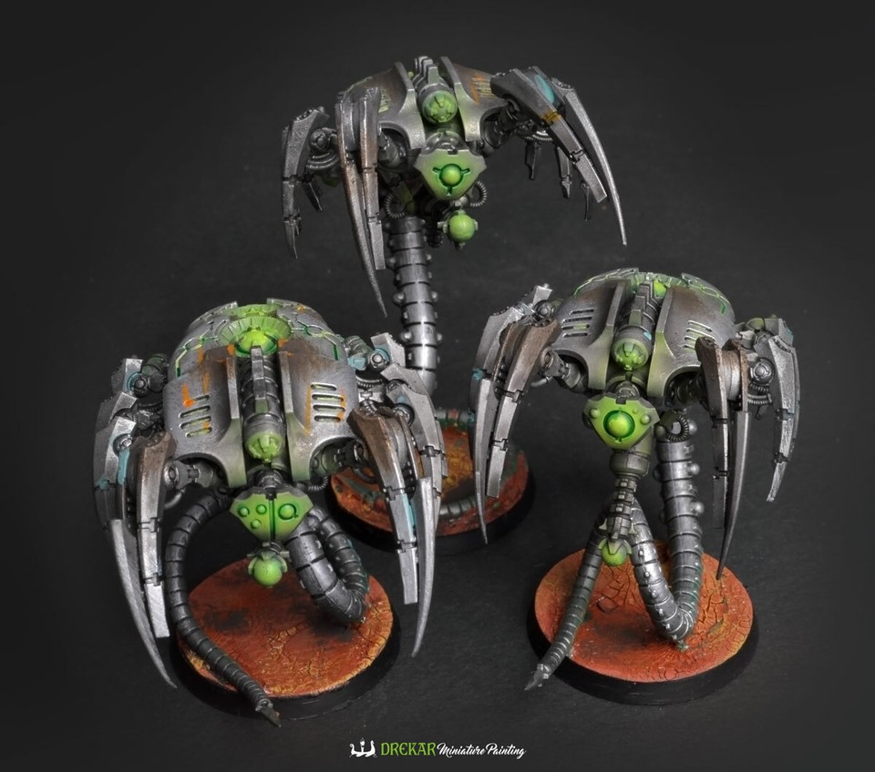 Canoptek Wraiths Necrons warhammer 40K ** COMMISSION ** painting | eBay
