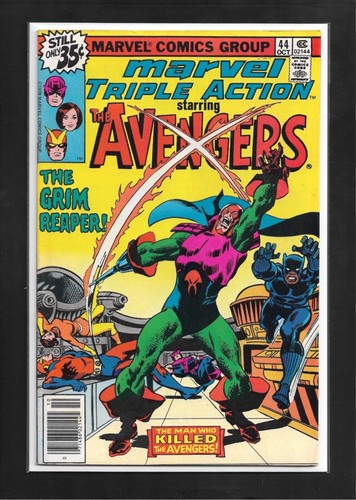 Marvel Triple Action #44 (1978): Bronze Age Marvel! "The Grim Reaper ...