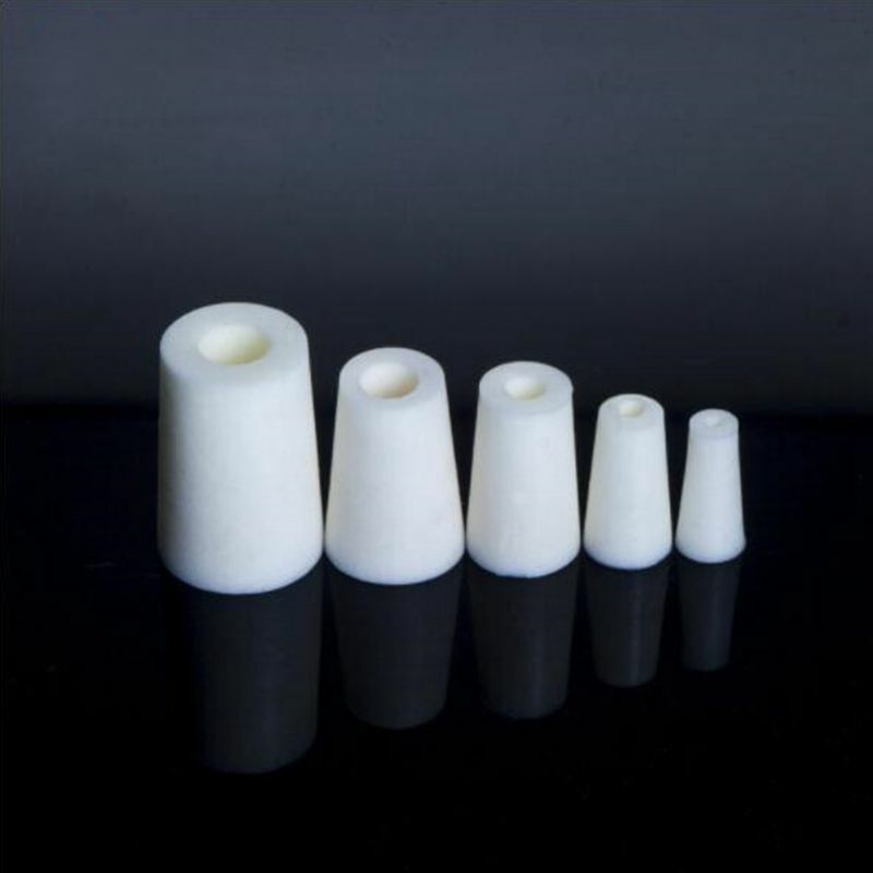 20Pcs Silicone White Rubber Stopper Bungs Laboratory Supplies 10 to ...