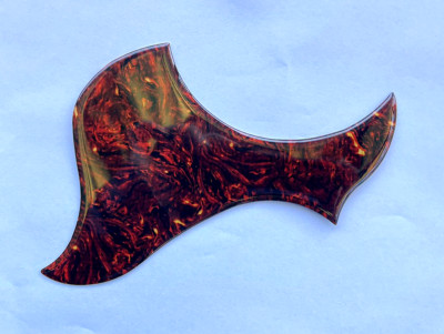 Genuine Celluloid Acoustic Guitar Pickguard Tortoise Shell Adhesive ...